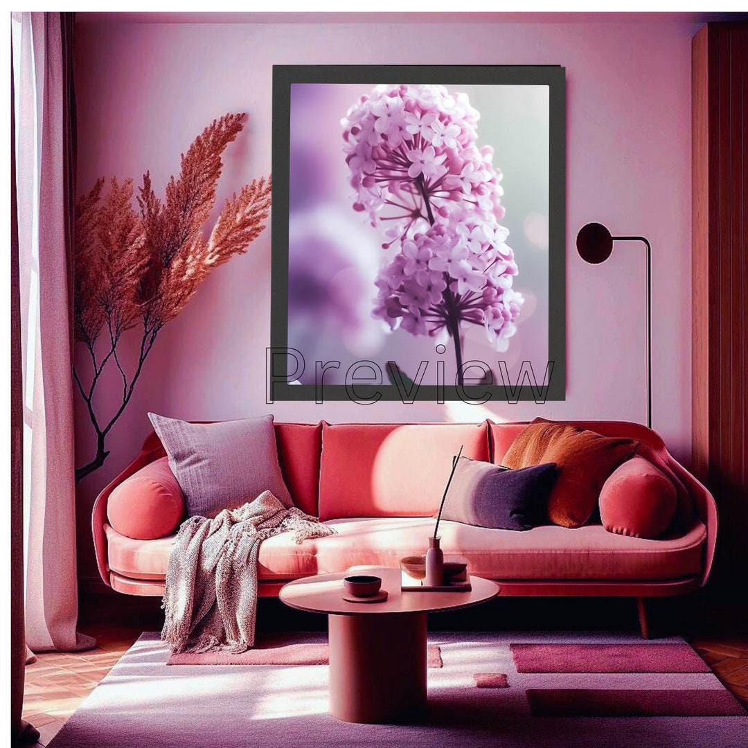 Wall Art Mock up Bundle, Boho Poster Mock Up, Digital Art Mock up Frame ...