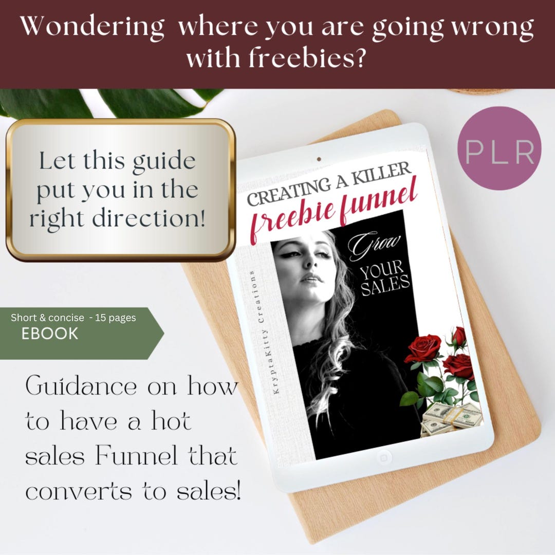 How to Use a Funnel Ebook, Killer Sales Funnel Done for You, Course ...