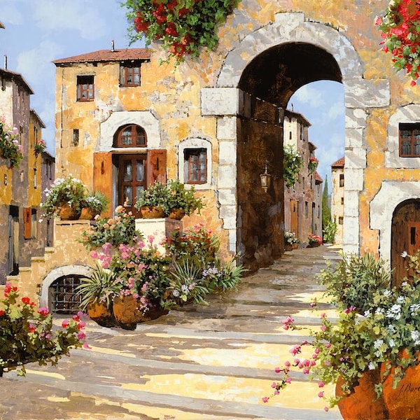 Italian Tile Mural - Etsy