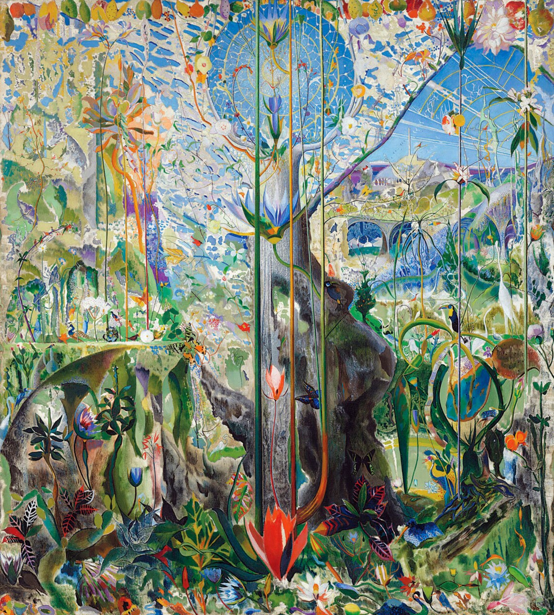 24"x21" Joseph Stella Tree of My Life Ultra Premium Photo Poster Art ...