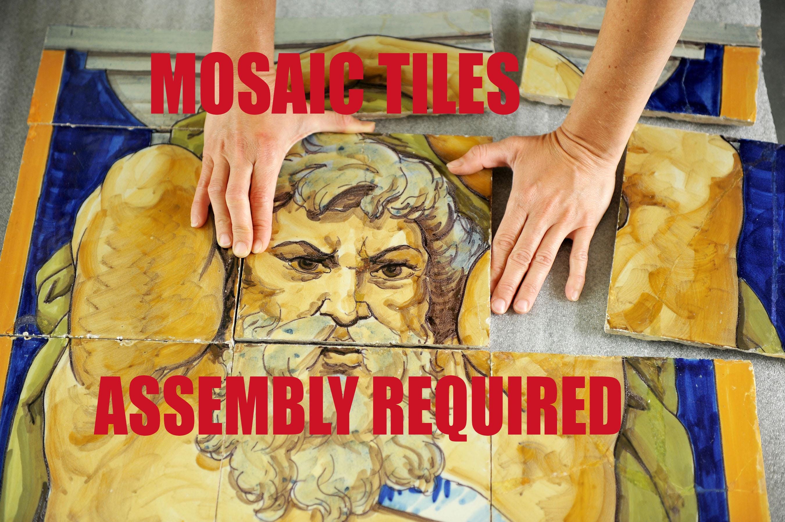 Ceramic Tile Mural Accent Kitchen Backsplash Medallion. Wieghorst ...