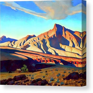 Maynard Dixon - Home of the Desert Rat Canvas Art Print Giclee Country ...