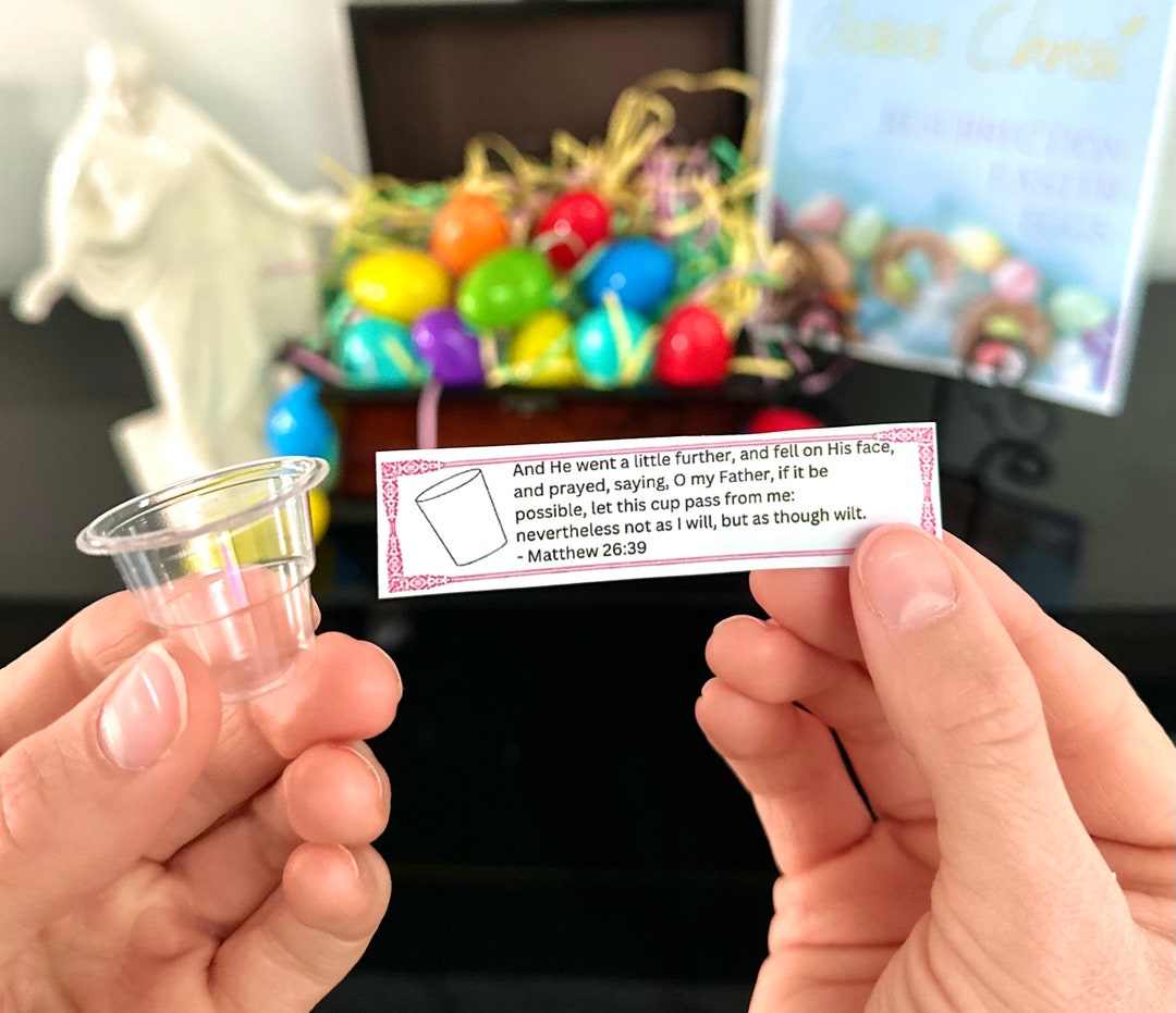 Resurrection Easter Eggs Digital Download Easter Activity - Etsy