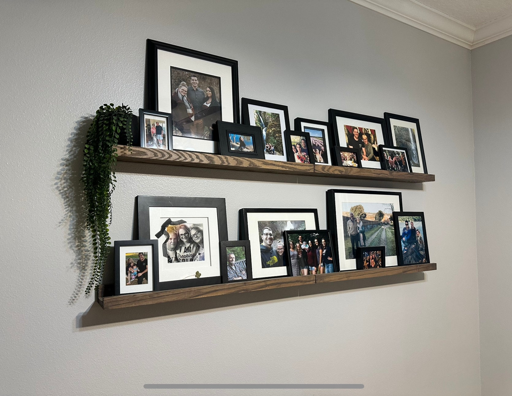 36 Picture Ledge, Floating Picture Shelf, Gallery Shelf, Art Ledge - Etsy