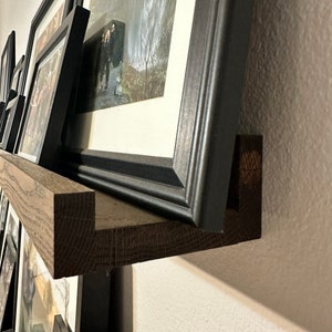 36 Picture Ledge, Floating Picture Shelf, Gallery Shelf, Art Ledge - Etsy