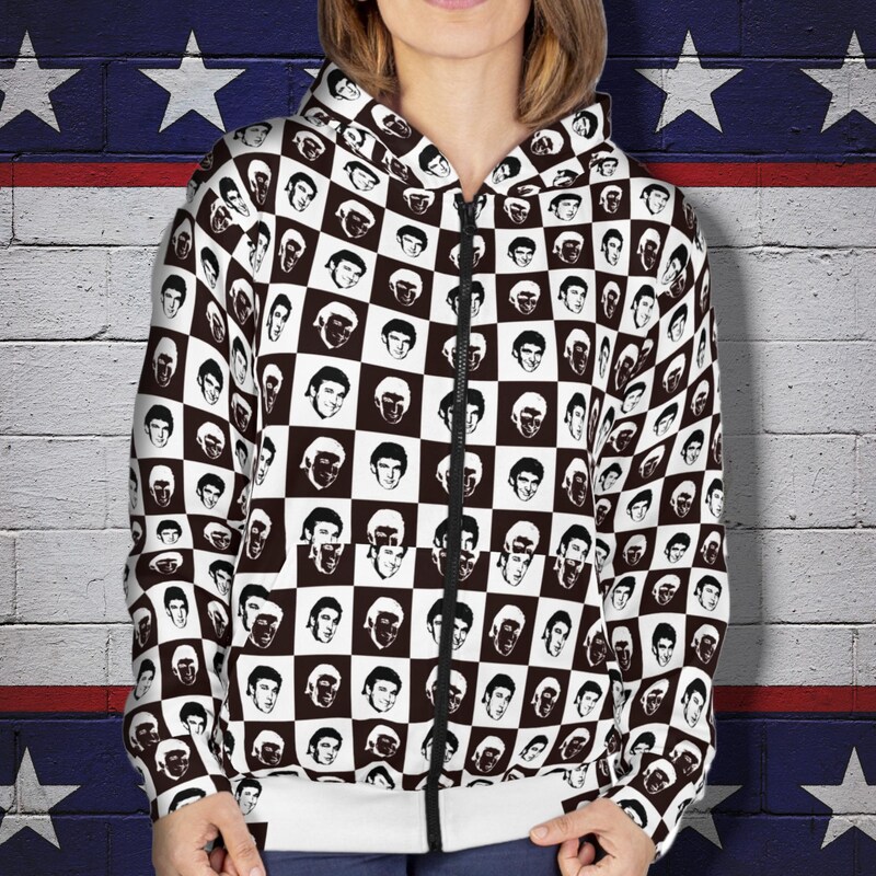 Trump Zip up Hoodie - Etsy