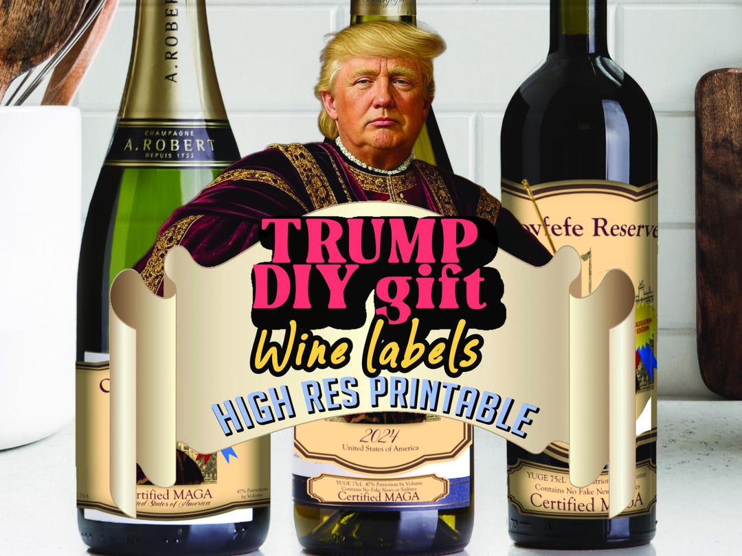 45 47 Downloads Print at Home Wine Labels Downloadable PDF, DIY MAGA ...