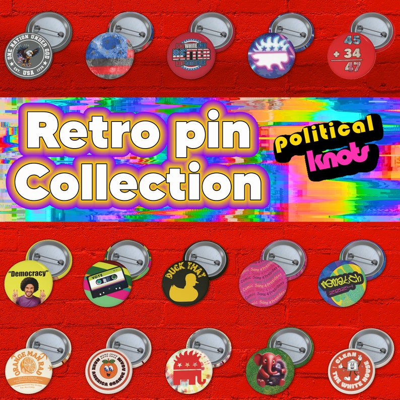 Political Libertarian Pins Election 2024 Funny Pins for Bag, Lapel Pin ...