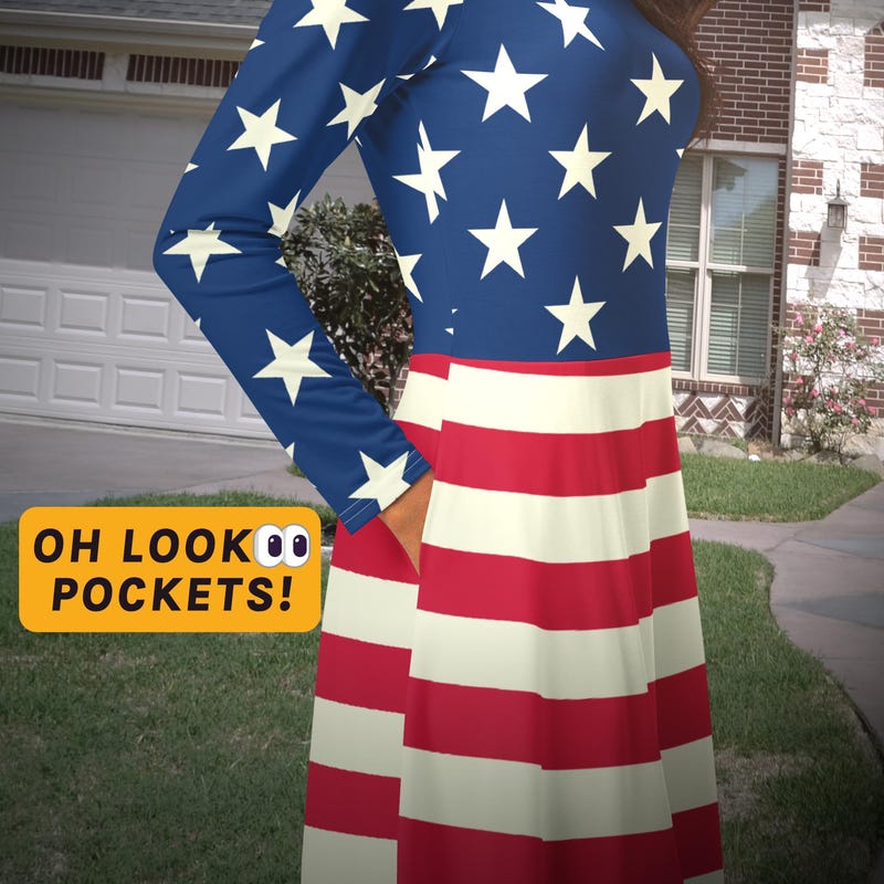 Americana Dress - Etsy