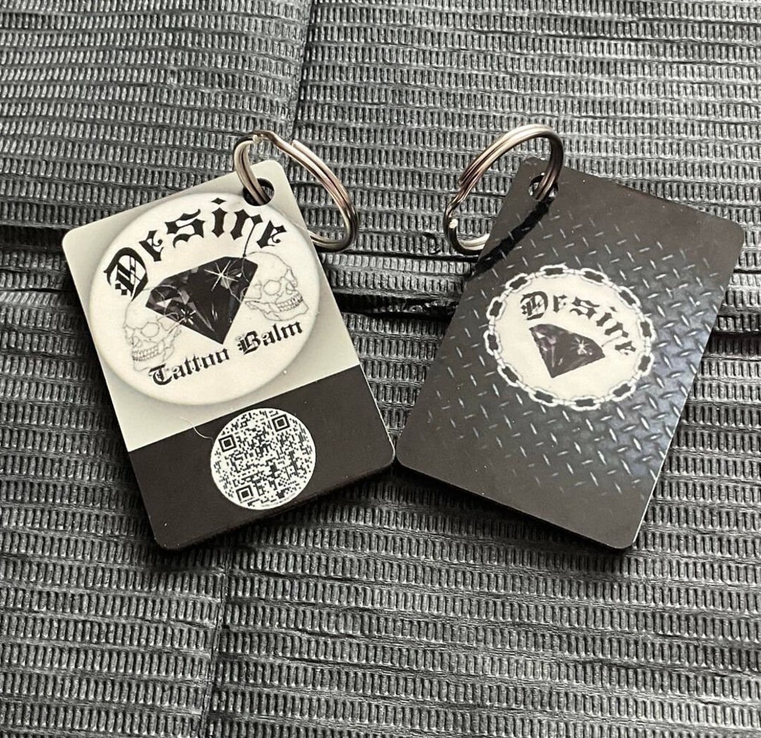 Desire Tattoo Aftercare Keychain - Etsy