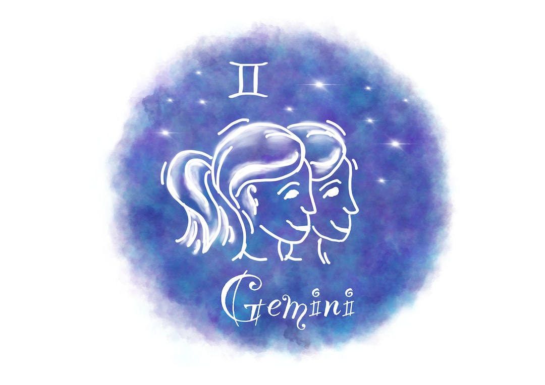 Zodiac Png, Gemini Digital Design, Gemini Png, Blue, Air Element, Fun ...