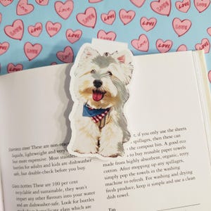Custom Dog Photo Bookmarks, Personalized Magnetic Pet Bookmark, Custom ...