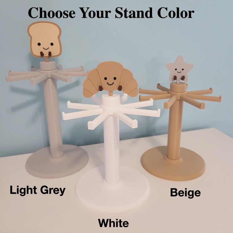 Jellycat Style Spinner Display Stand for Keychains| Desk Decor ...
