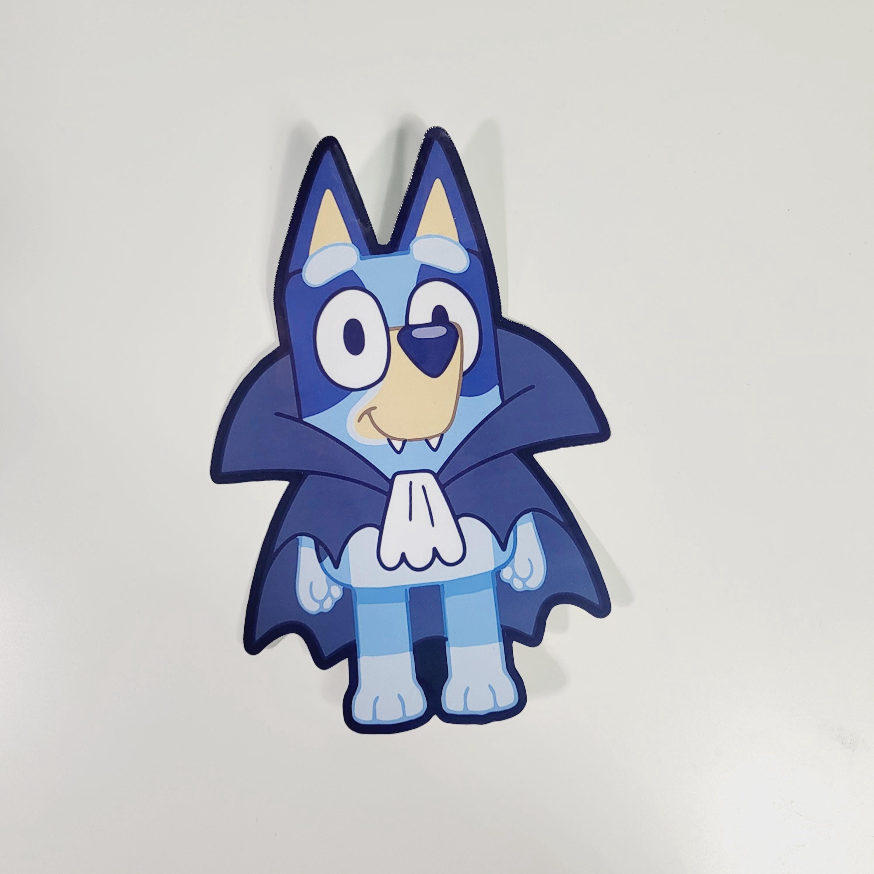 Bluey Halloween Stickers, Bluey Family Stickers, Bluey Waterproof Vinyl ...