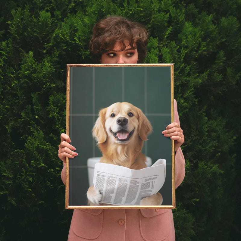 Unique Bathroom Art to Read - Etsy