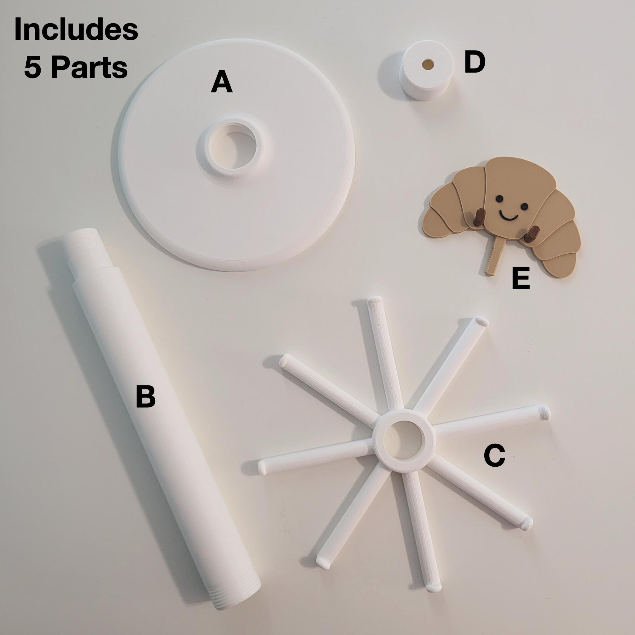 Jellycat Style Spinner Display Stand for Keychains| Desk Decor ...
