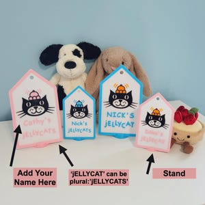 Custom Jellycat Name Sign - Etsy