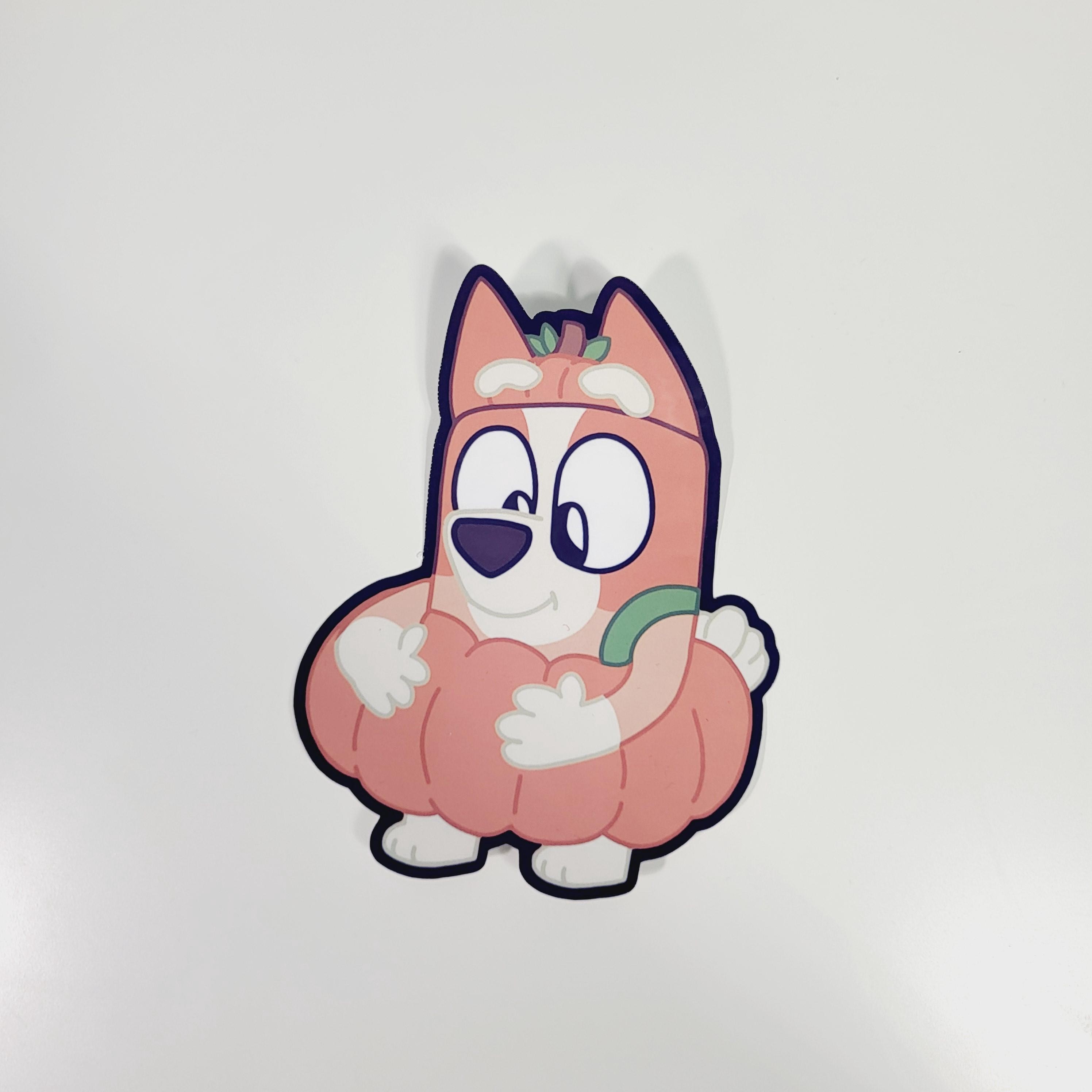 Bluey Halloween Stickers, Bluey Family Stickers, Bluey Waterproof Vinyl ...