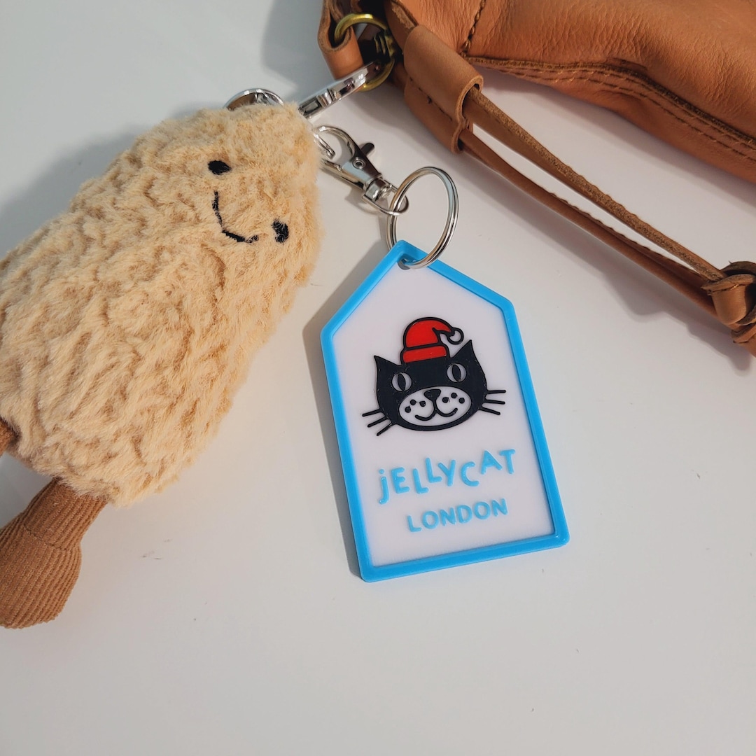 Custom 3D Printed Plushie Collection Tags | Personalized Name Keychain ...