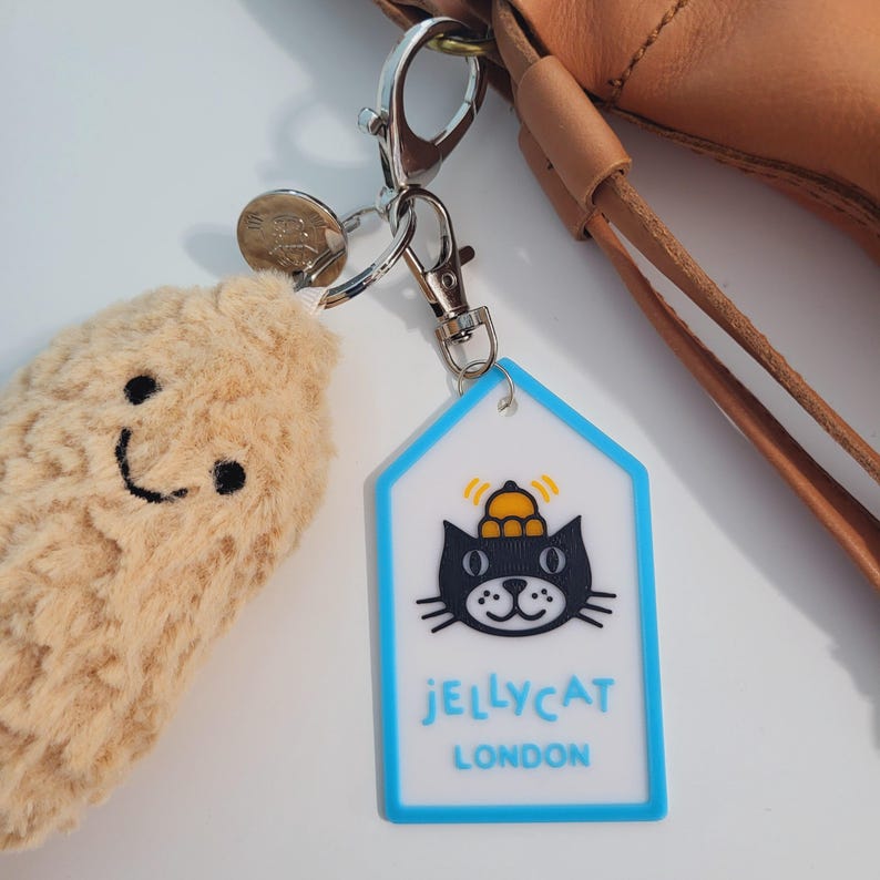 Custom 3D Printed Plushie Collection Tags | Personalized Name Keychain ...