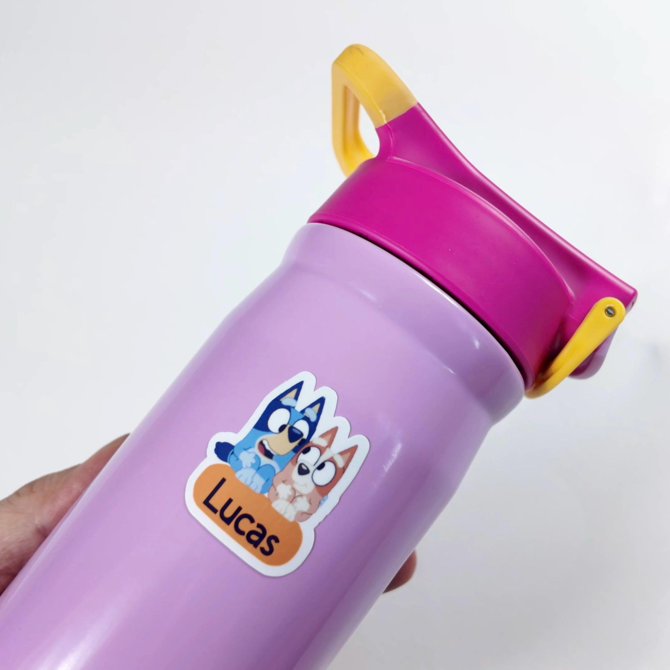 62 Pcs Bluey Waterproof Name Sticker, Daycare Label, School Supply ...