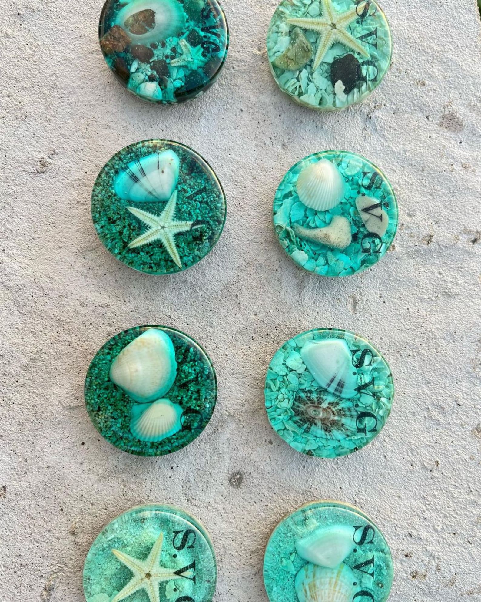 Random Single Resin Refrigerator Magnet - Etsy