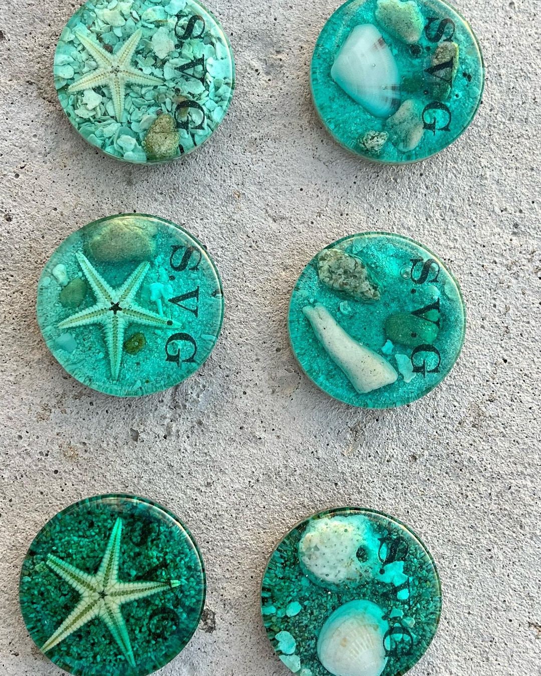 Random Single Resin Refrigerator Magnet - Etsy