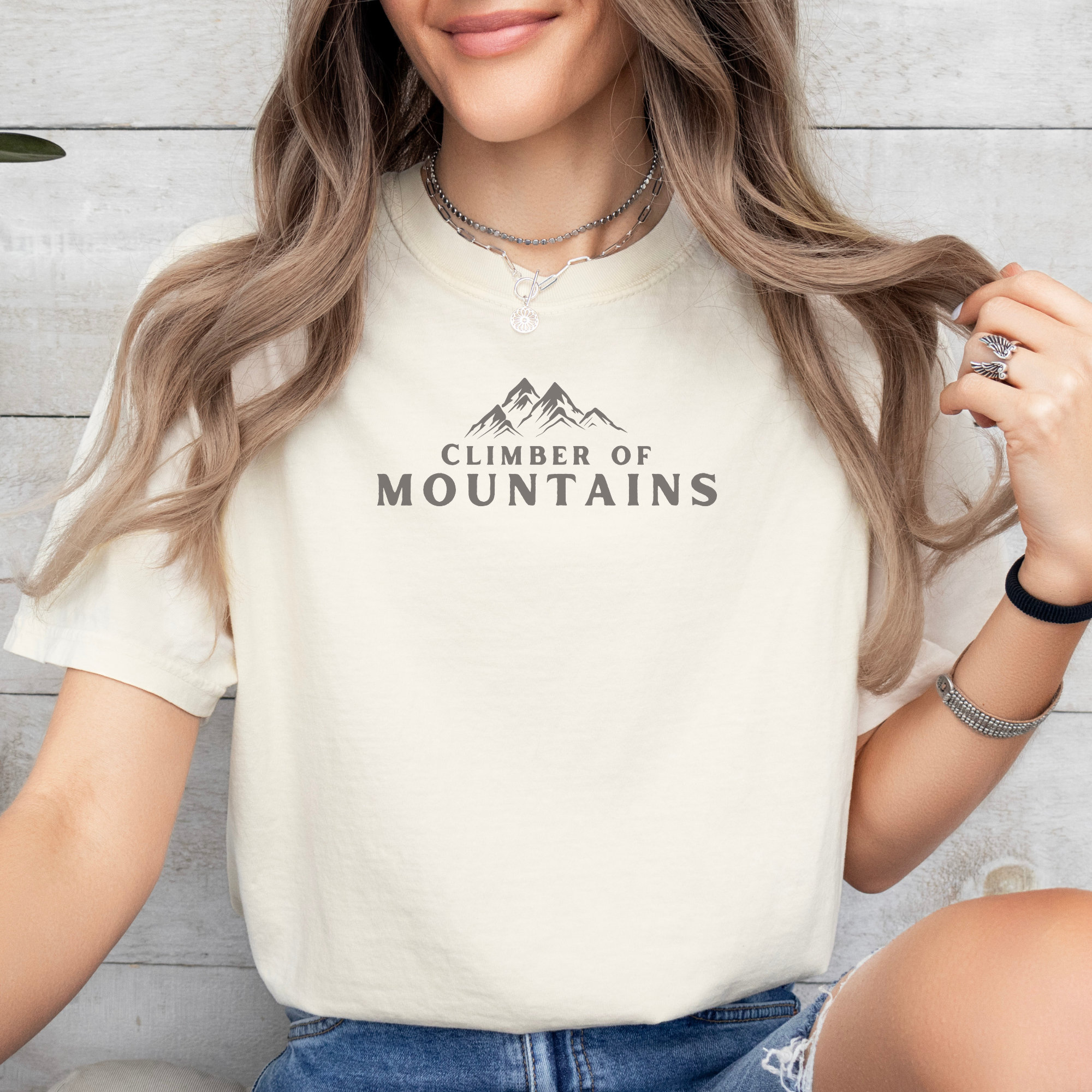 Climber of Mountains Shirt, Climbing Tshirt, Rock Climbing, Hiking ...