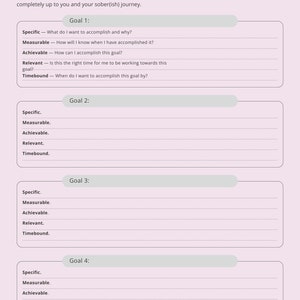 SOBER(ISH) Digital Check in Journal - Etsy