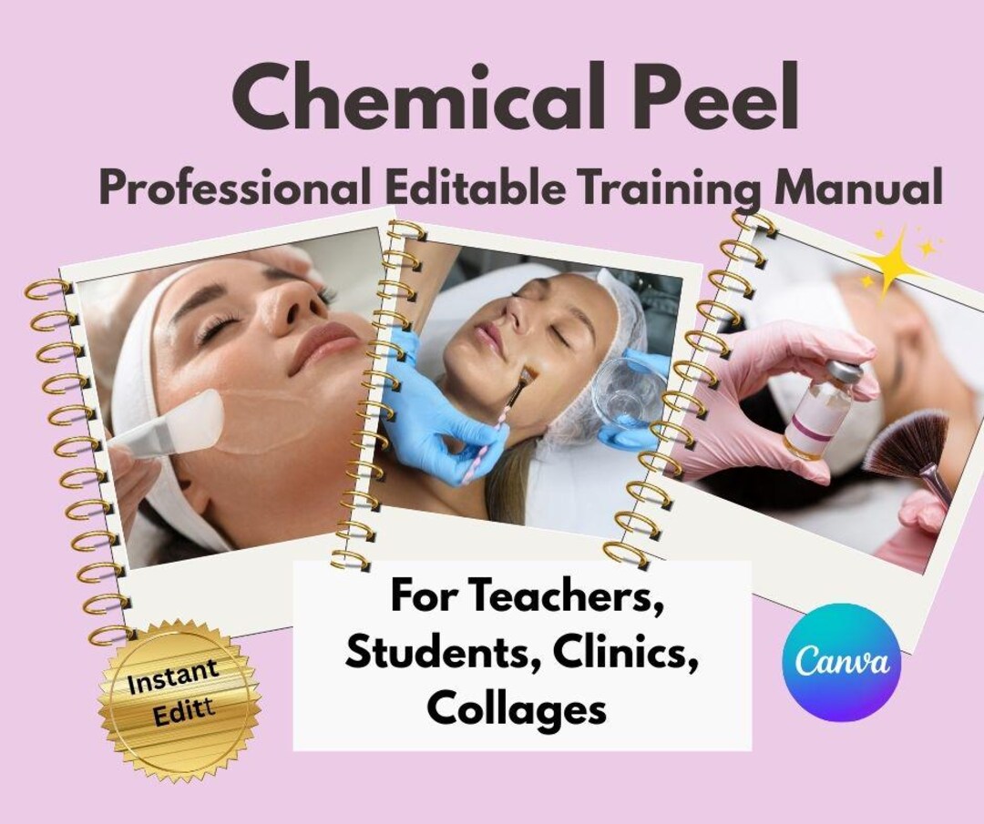 Chemical Peel Professional Digital Training Manual: Theory Lesson Plan ...