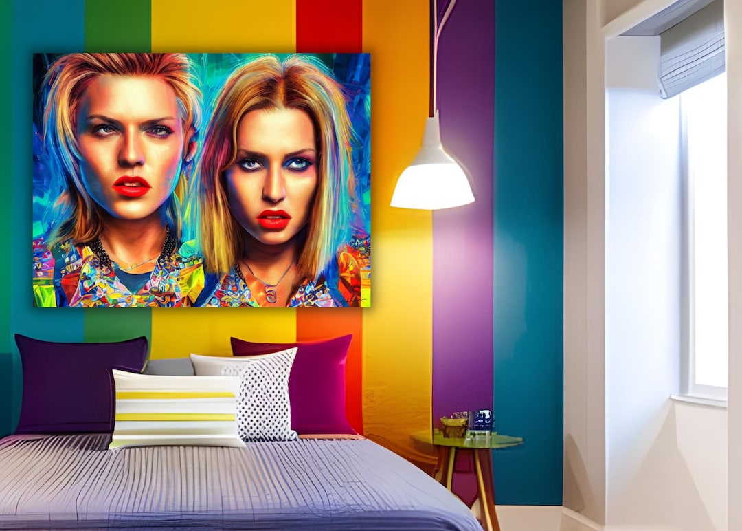 Unity in Diversity: LGBTQIA AI Wall Art Celebrating Strength - Etsy