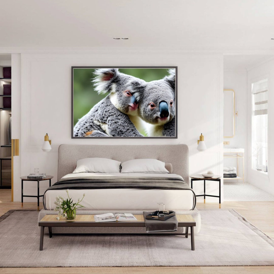 Ai-generated Artwork: Furry Treehugger Friends A Playful - Etsy