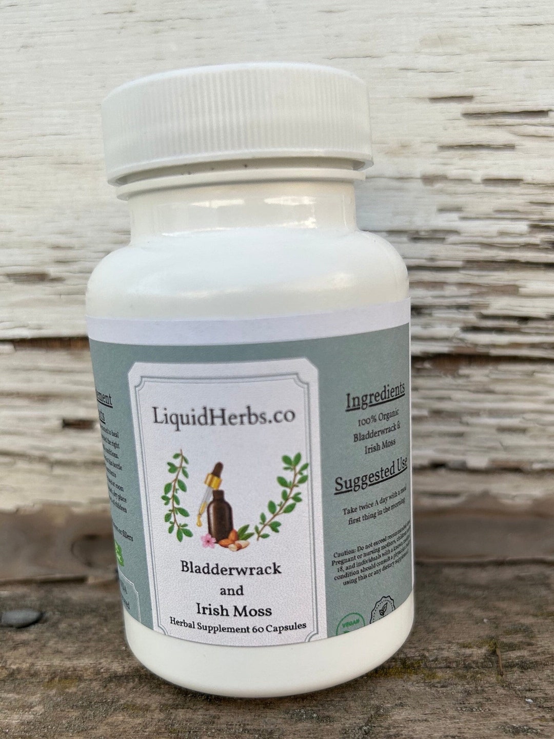 Bladderwrack & Irish Moss Capsules - Etsy