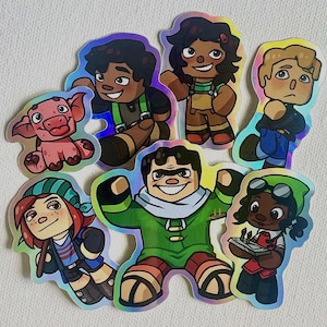 Minecraft Story Mode (MCSM): New Order Sticker Series - Etsy