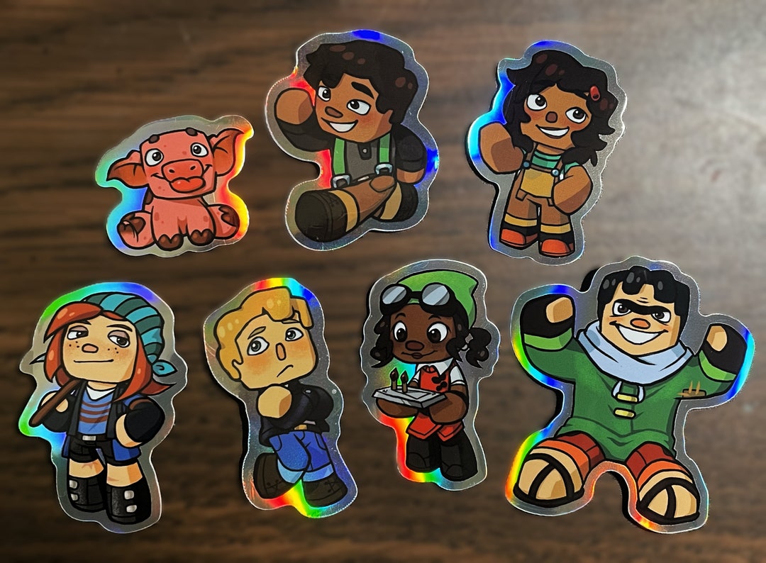 Minecraft Story Mode MCSM: New Order Sticker Series - Etsy