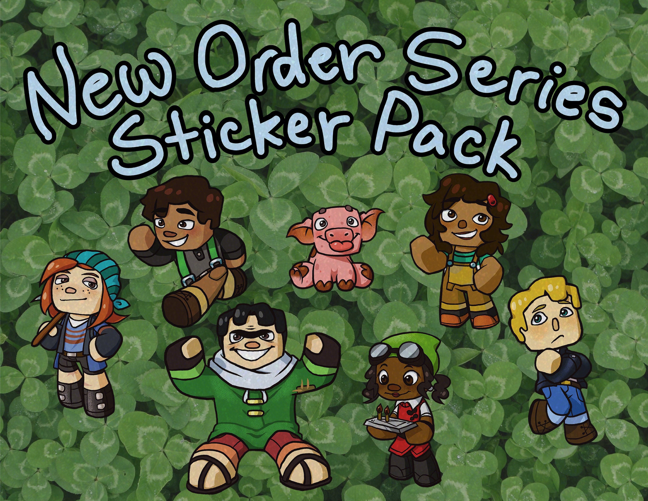 Minecraft Story Mode (MCSM): New Order Sticker Series - Etsy