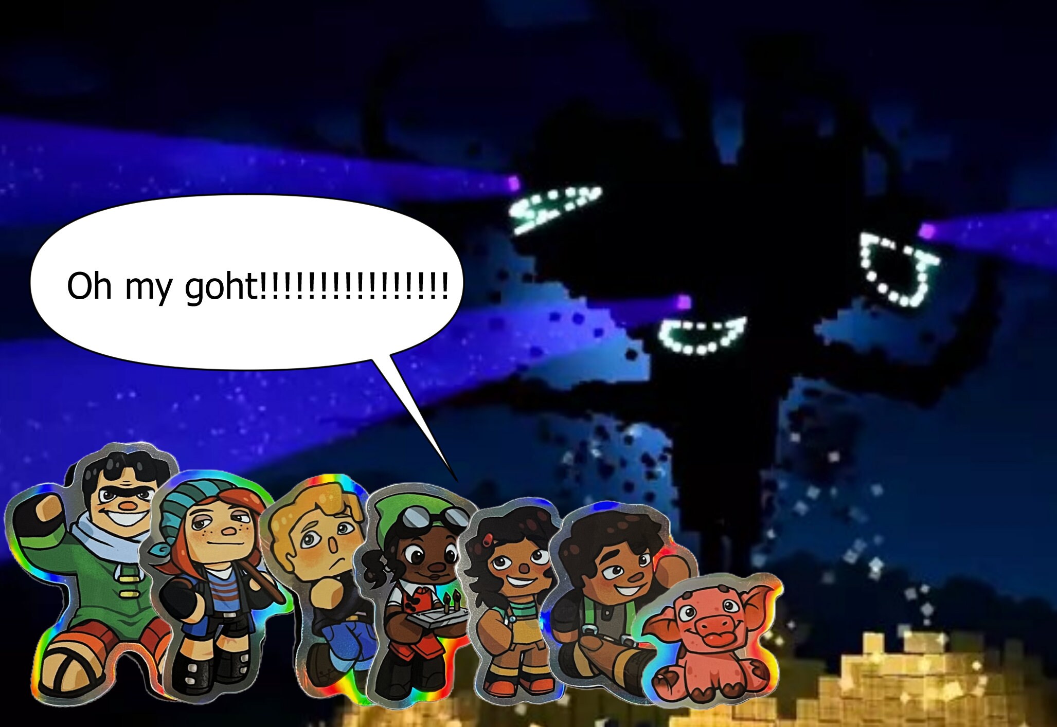 Minecraft Story Mode MCSM: New Order Sticker Series - Etsy