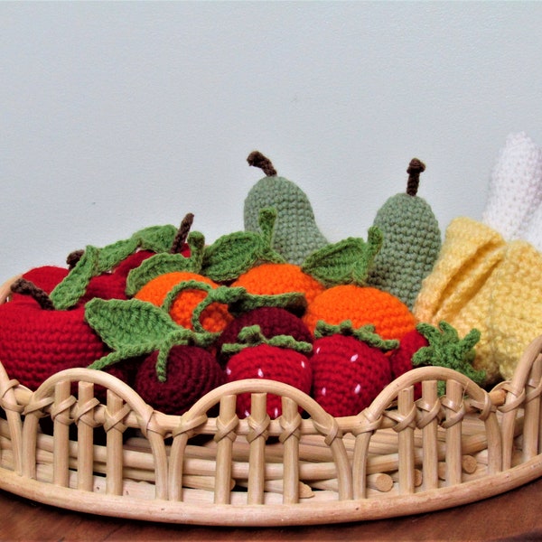 Crochet Fruit - Etsy
