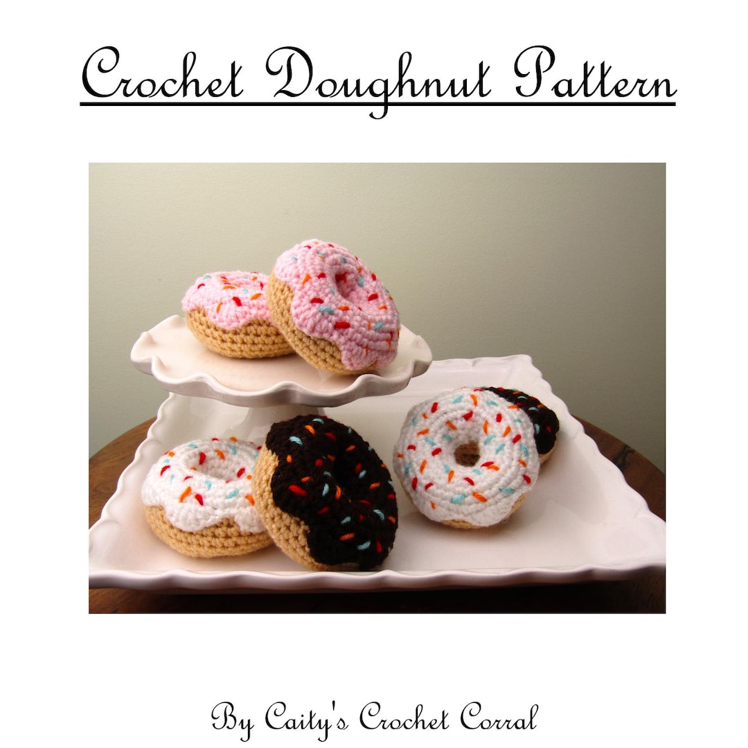 Crochet Doughnut Pattern: Beginner-friendly With Pictures, DIY Play ...