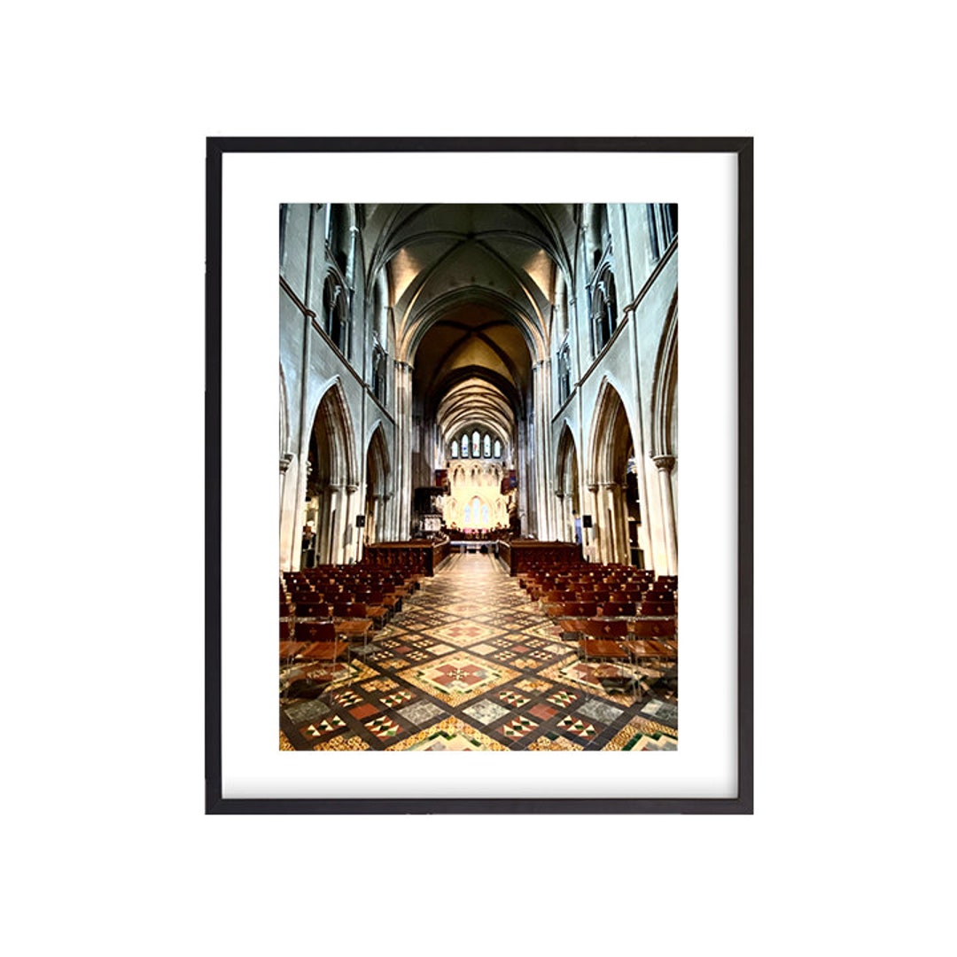 Saint Patrick's Cathedral, Dublin, Ireland, Digital Download, Wall Art ...