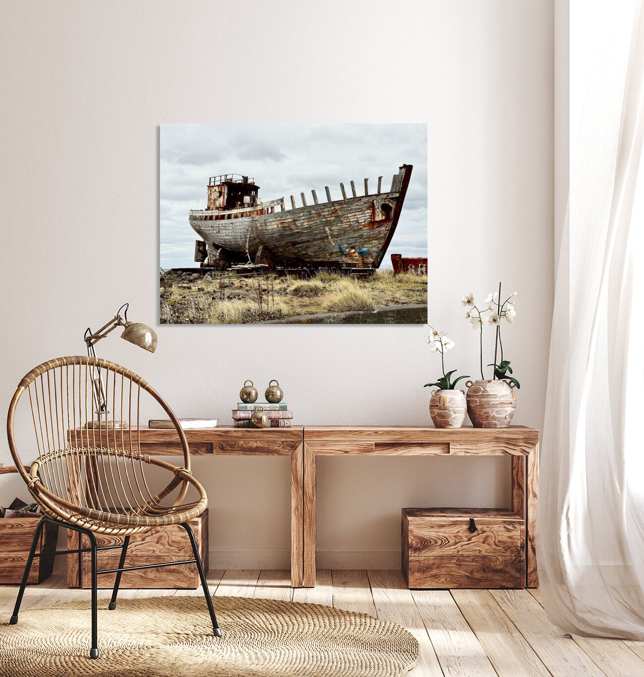 Akranes Ship Ruin, Iceland, Digital Download, Wall Art, Photography - Etsy