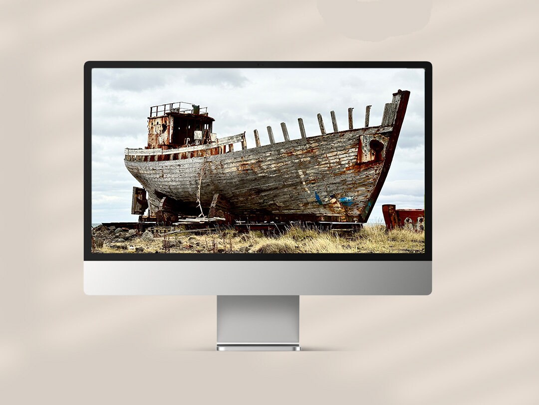 Akranes Ship Ruin, Iceland, Digital Download, Wall Art, Photography - Etsy