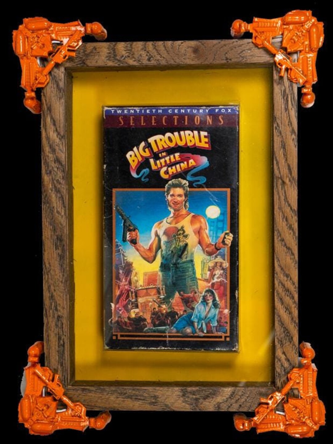 VHS Custom Shadow Boxes With Protective Uv Slip Case and UV Protection ...