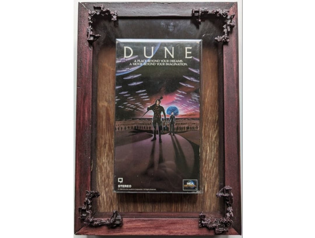 VHS Custom Shadow Boxes With Protective Uv Slip Case and UV Protection ...