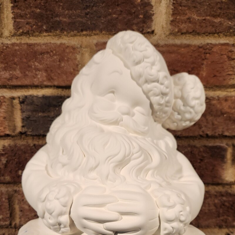 Ceramic Bisque Santa - Etsy