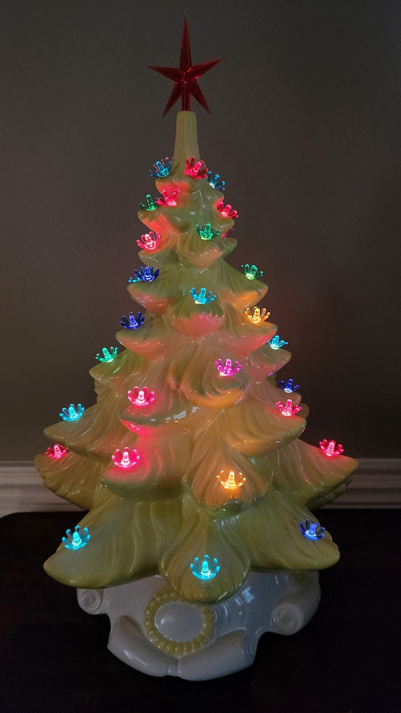 Atlantic A64 Yellow Spring Ceramic Tree - Etsy