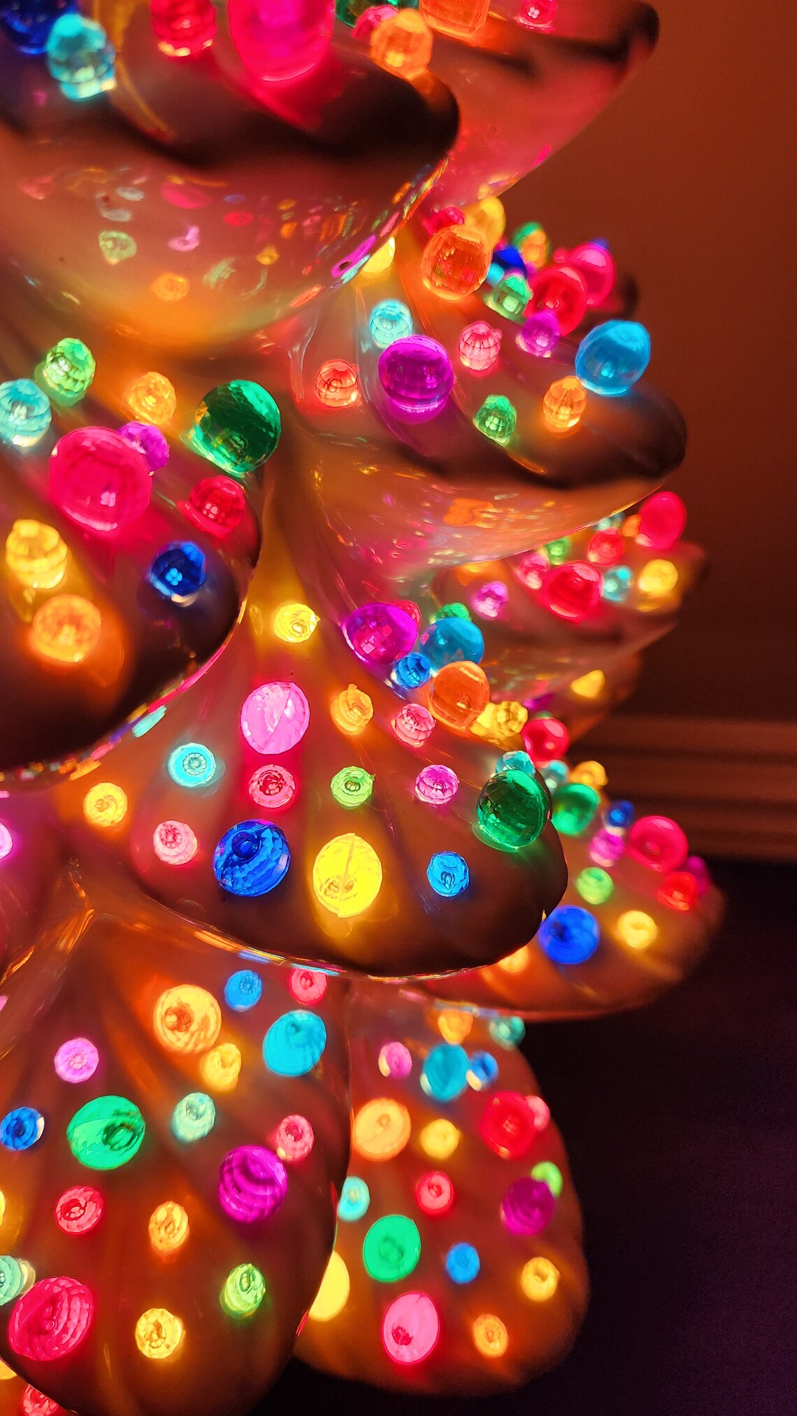 Atlantic "confetti" Barrel Ceramic Tree - Etsy