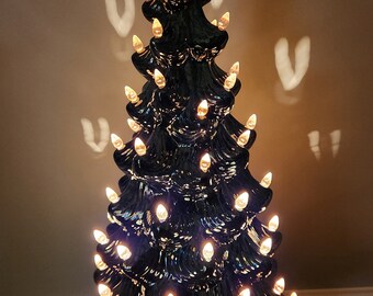 Atlantic 314 Lava Ceramic Tree With Mother of Pearl - Etsy