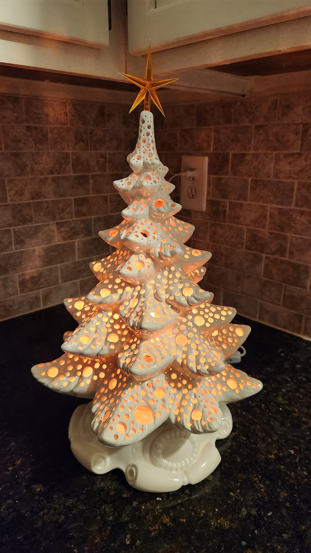 Atlantic A64 "fireflies" Ceramic Tree - Etsy