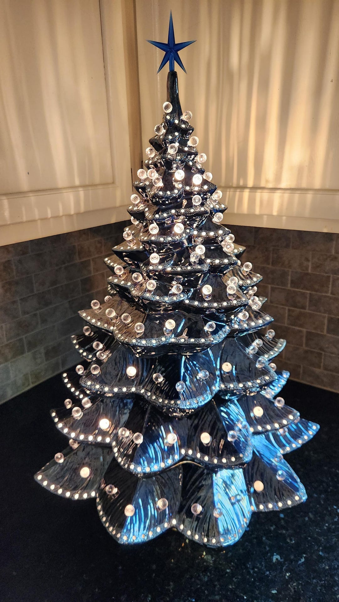 XL Gare Ceramic Tree With Mother of Pearl and 22k Gold - Etsy